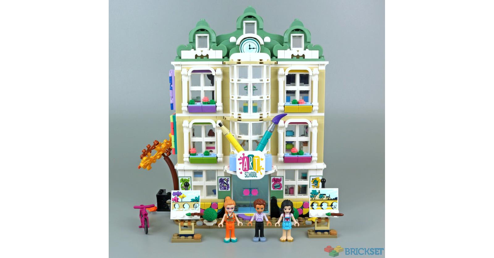 LEGO Friends 41711 Emma's Art School review | Brickset