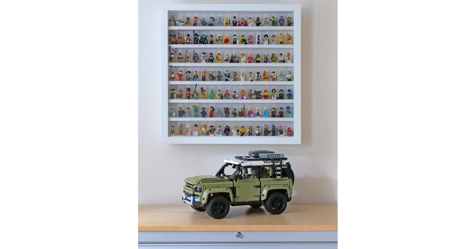 The ultimate minifig display cases now available in the USA | Brickset