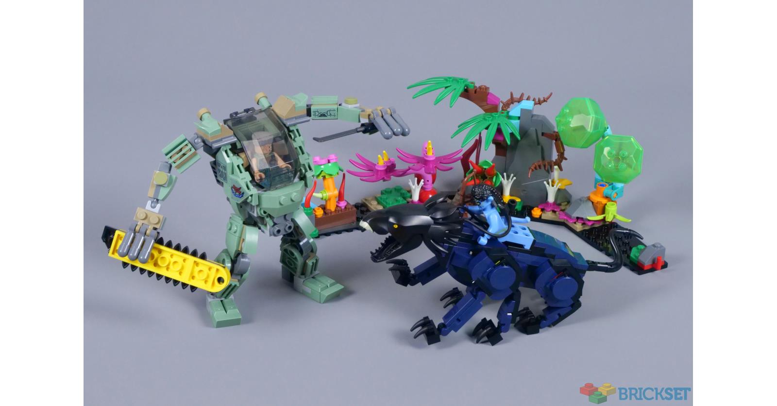 LEGO Avatar 75571 Neytiri & Thanator vs. AMP Suit Quaritch review ...