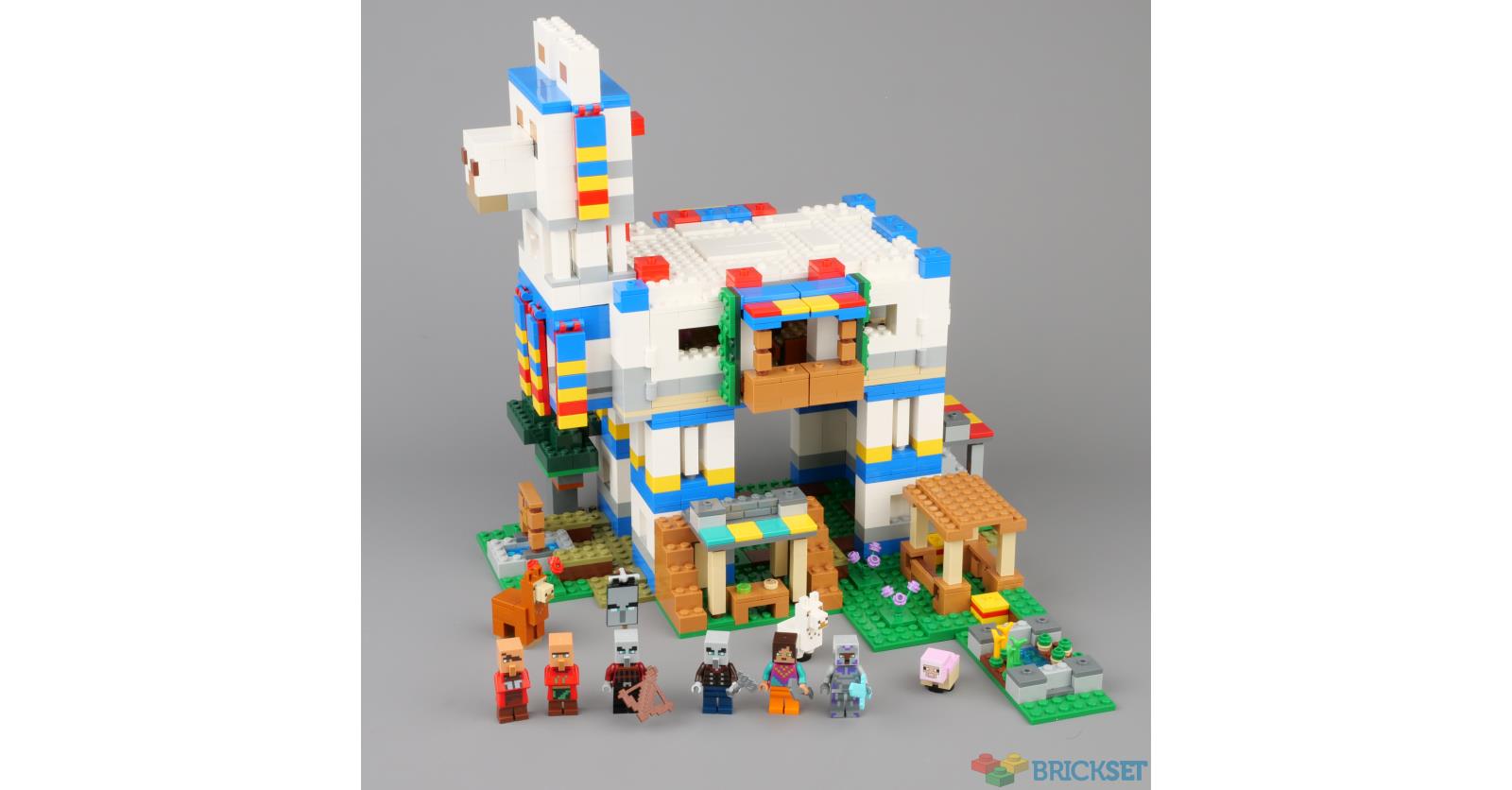 LEGO Minecraft 21188 The Llama Village review | Brickset