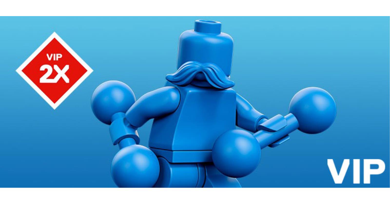 Last day for double VIP points at LEGO.com | Brickset