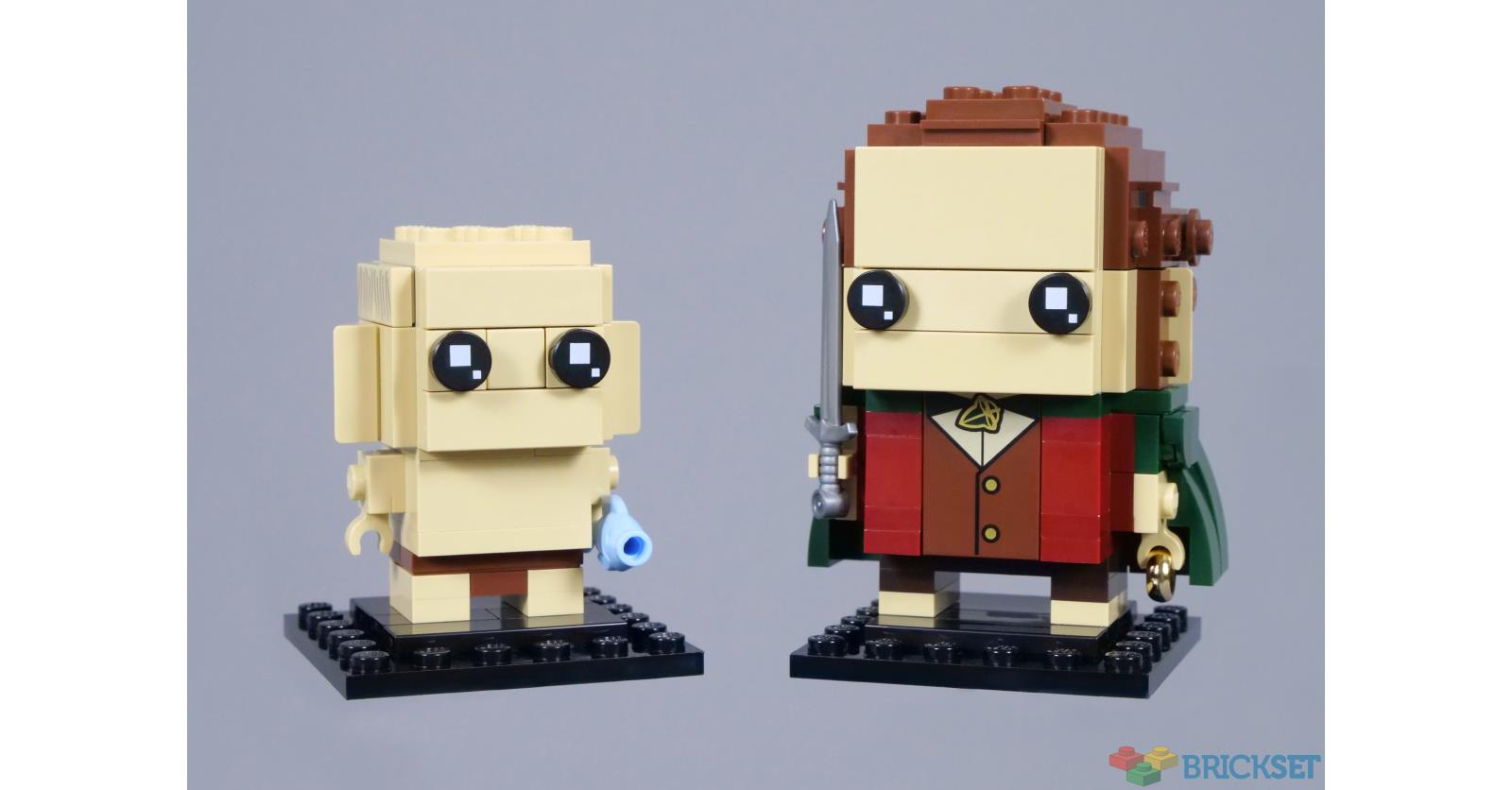 LEGO BrickHeadz 40630 Frodo & Gollum review | Brickset
