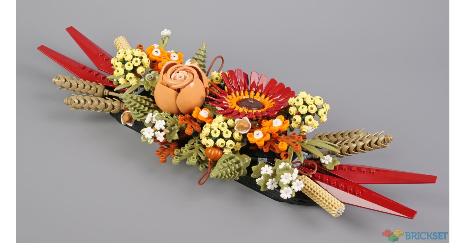 LEGO Icons 10314 Dried Flower Centrepiece review | Brickset