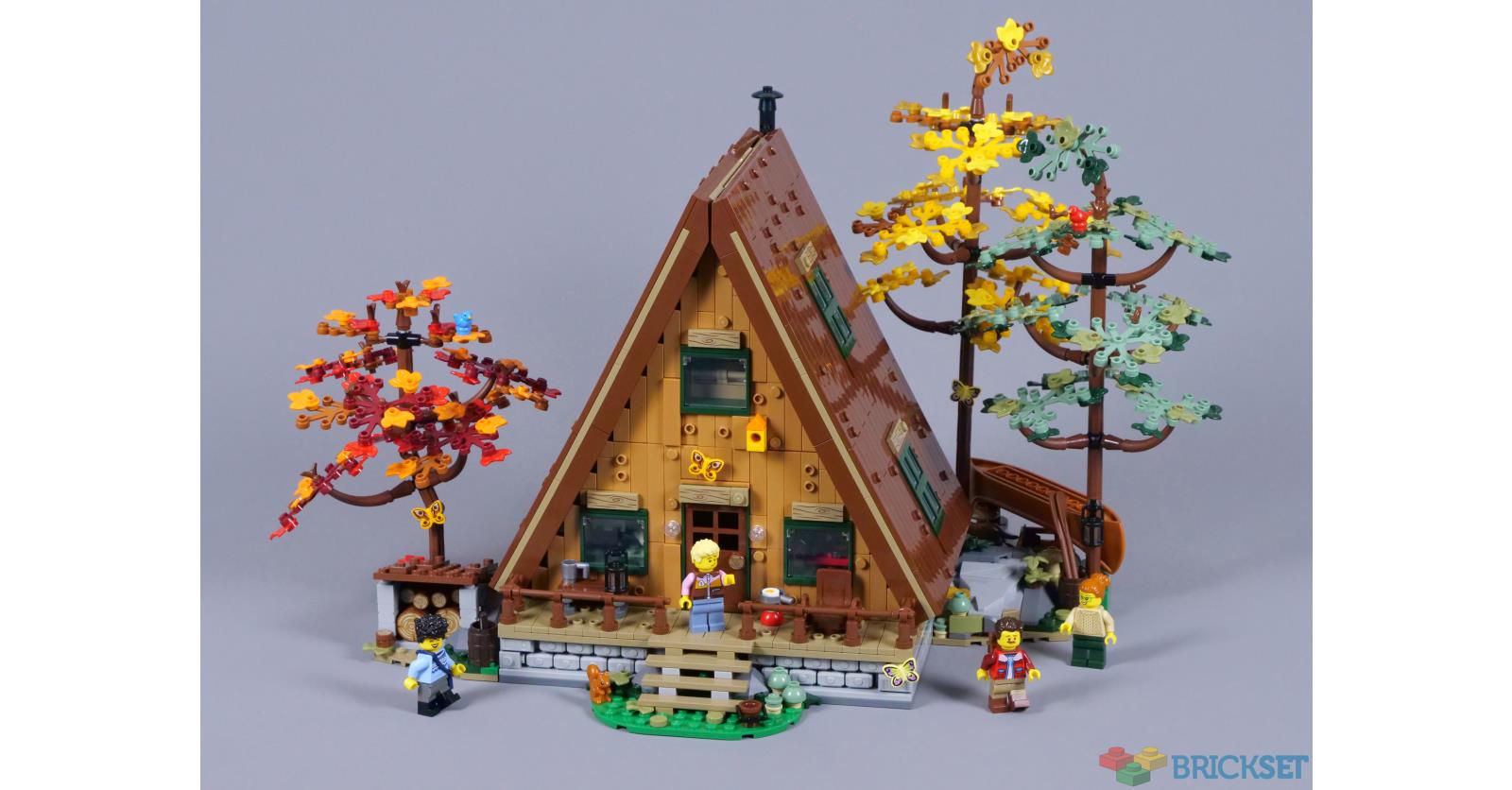 LEGO Ideas 21338 A-Frame Cabin review | Brickset