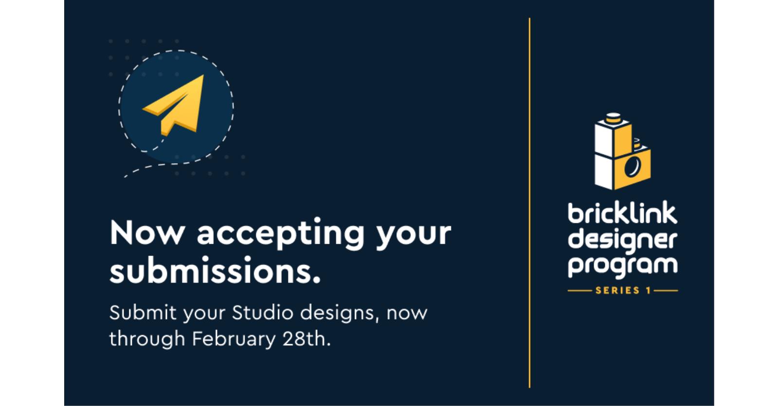 BrickLink Designer Program submissions now open | Brickset