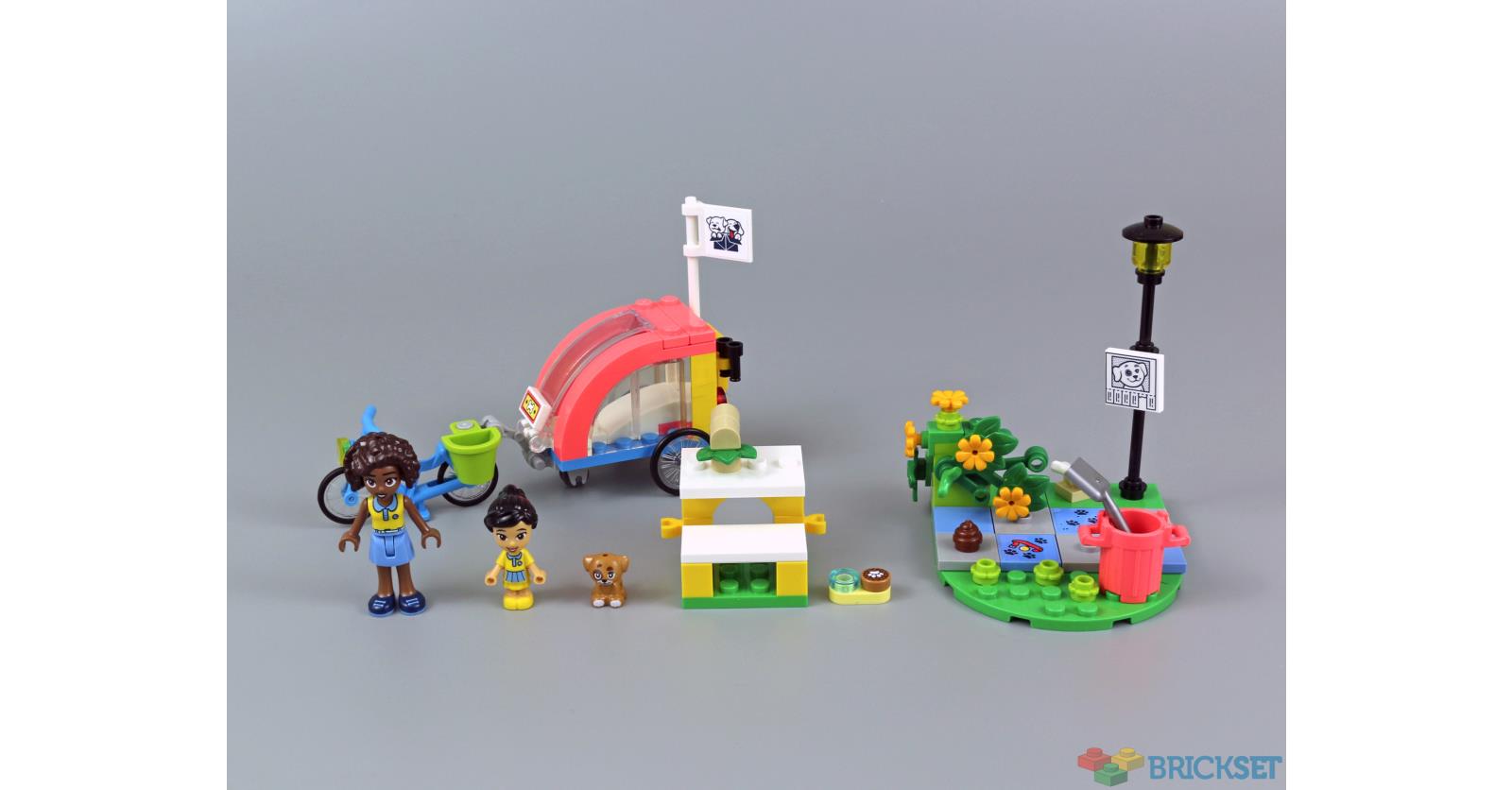 LEGO Friends 41738 Dog Rescue Bike review | Brickset