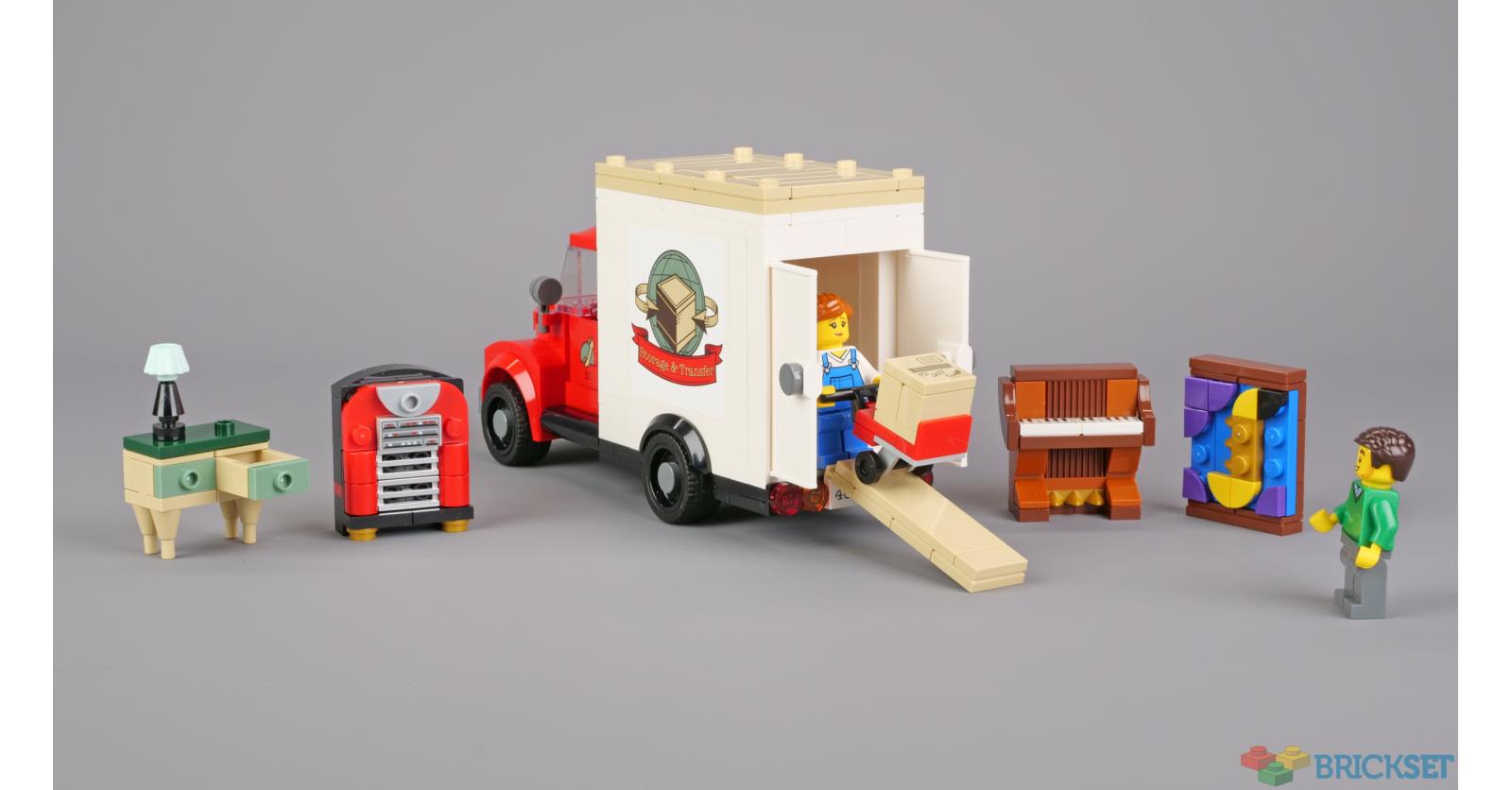 LEGO Icons 40586 Moving Truck review | Brickset