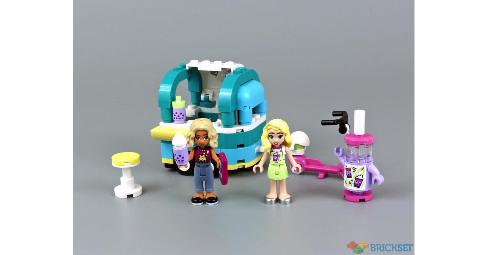 LEGO Friends 41733 Mobile Bubble Tea Shop review | Brickset