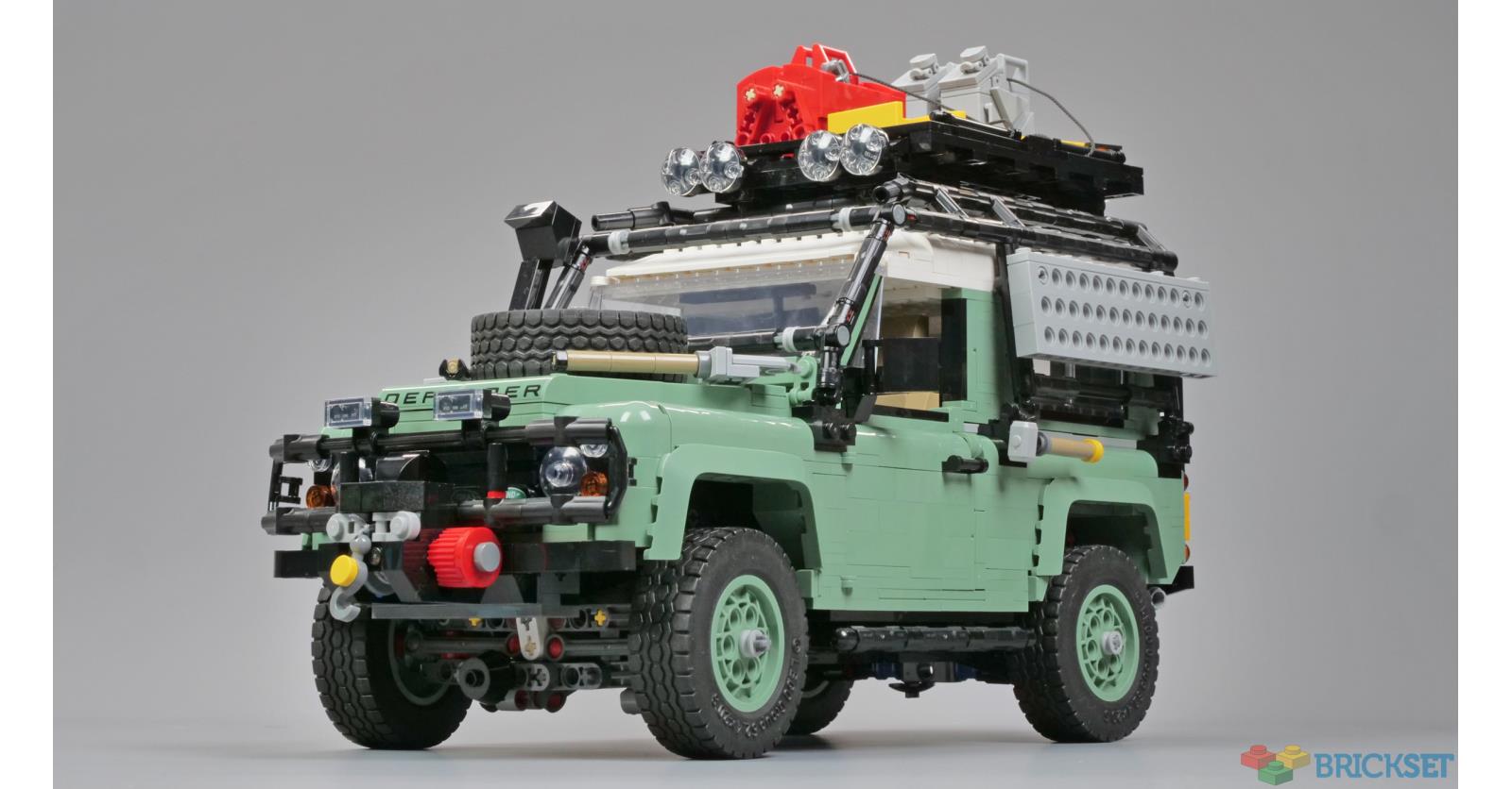 LEGO Icons 10317 Land Rover Defender 90 review | Brickset
