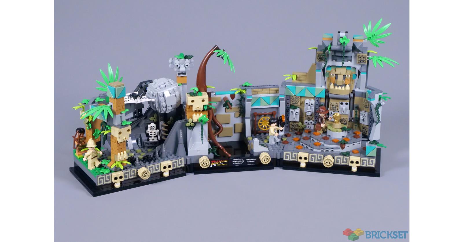 LEGO Indiana Jones 77015 Temple of the Golden Idol review | Brickset