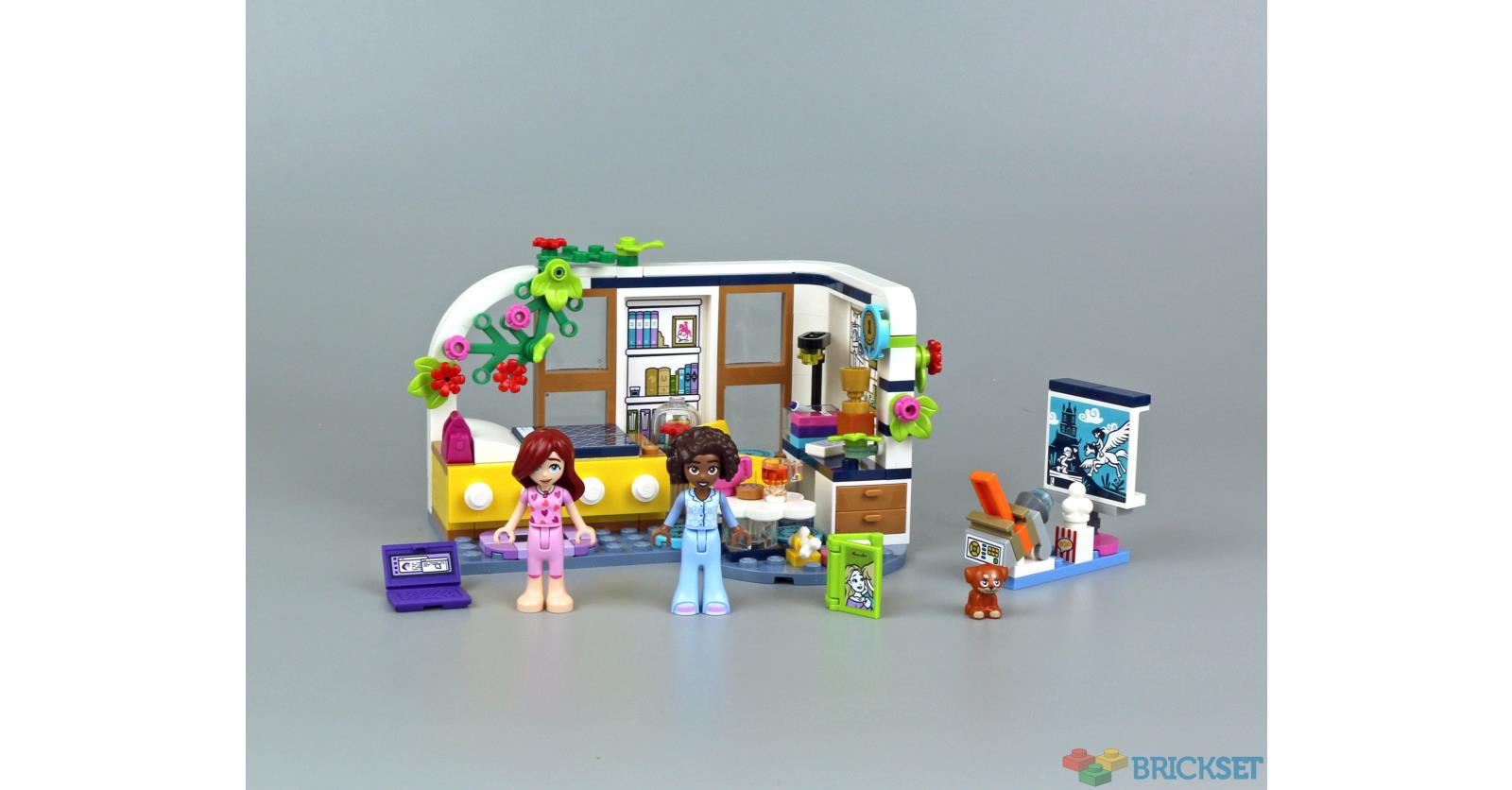 LEGO Friends Liann's, Aliya's, Leo's, and Nova's Rooms review | Brickset