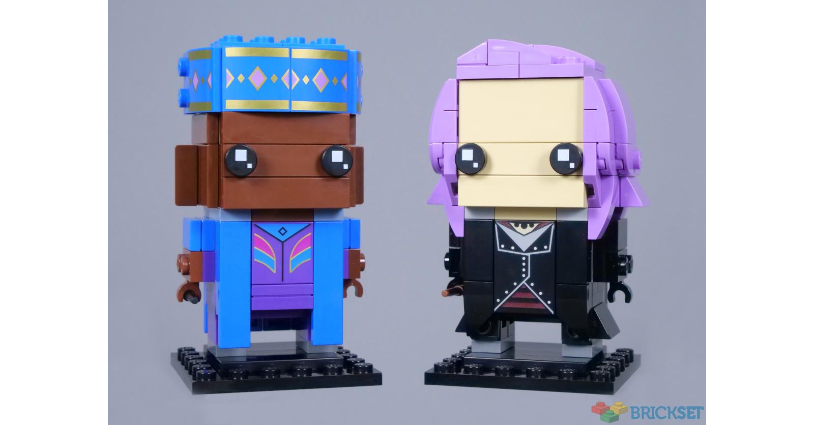 LEGO BrickHeadz 40618 Kingsley Shacklebolt & Nymphadora Tonks review ...