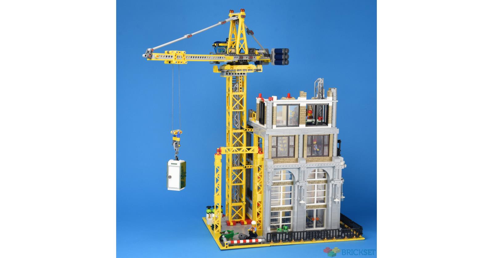 LEGO BrickLink 910008 Modular Construction Site review | Brickset