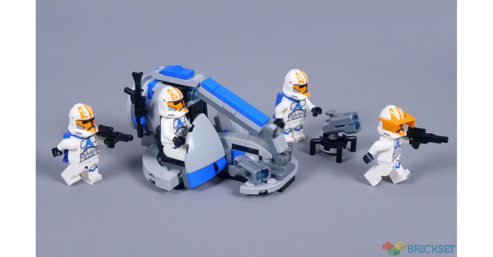 LEGO Star Wars 75359 332nd Ahsoka's Clone Trooper Battle Pack review ...