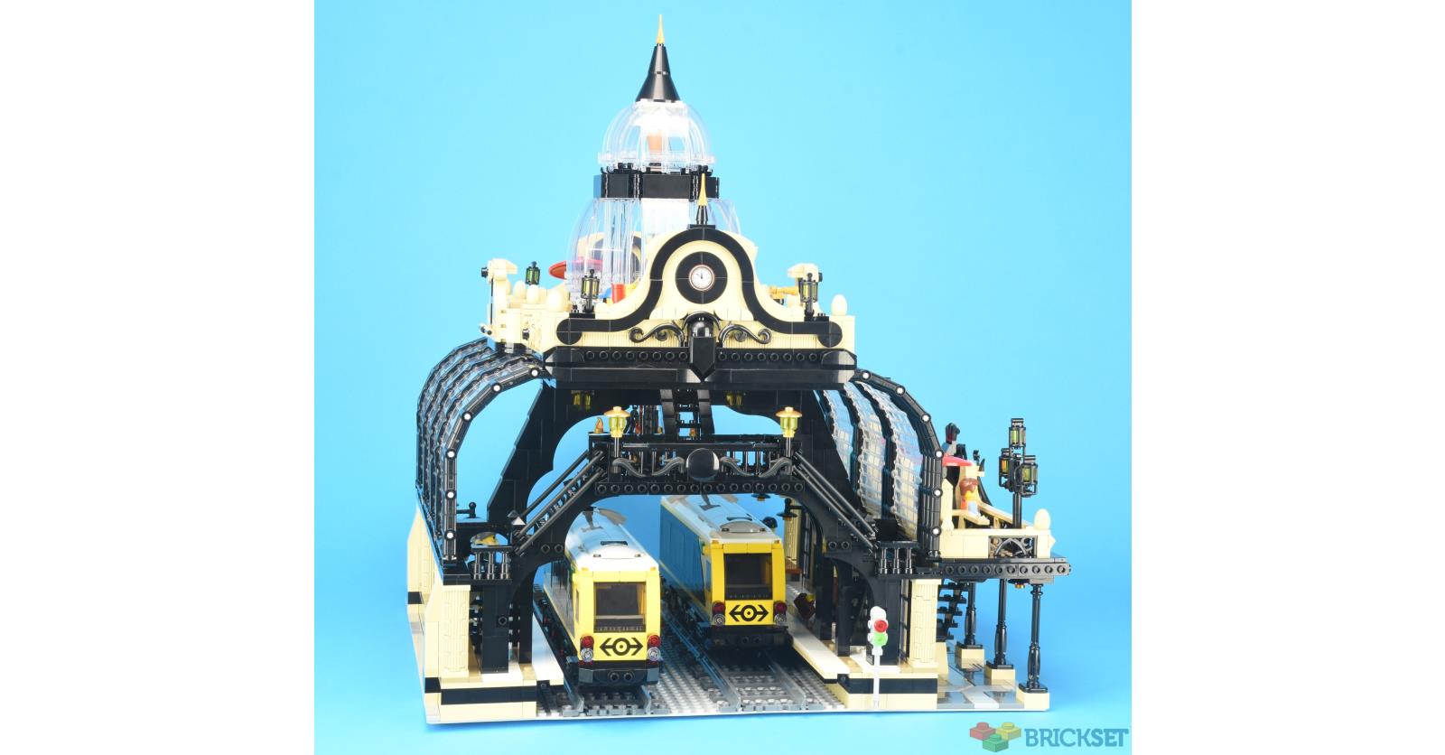 LEGO BrickLink 910002 Studgate Train Station review | Brickset