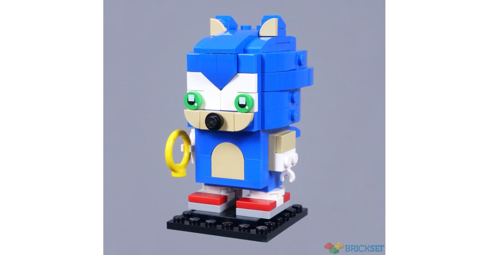 LEGO BrickHeadz 40627 Sonic the Hedgehog review | Brickset