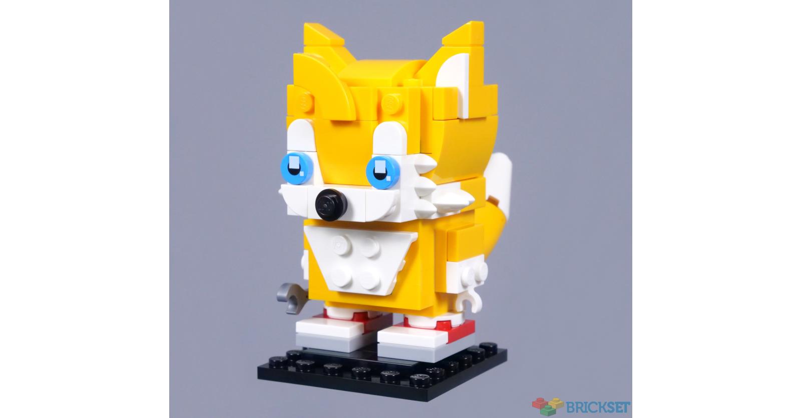 LEGO BrickHeadz 40628 Miles 'Tails' Prower review | Brickset