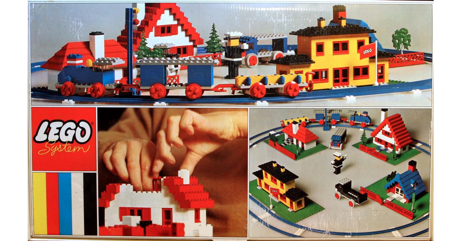 Vintage set of the week: Basic Building Set with Train | Brickset