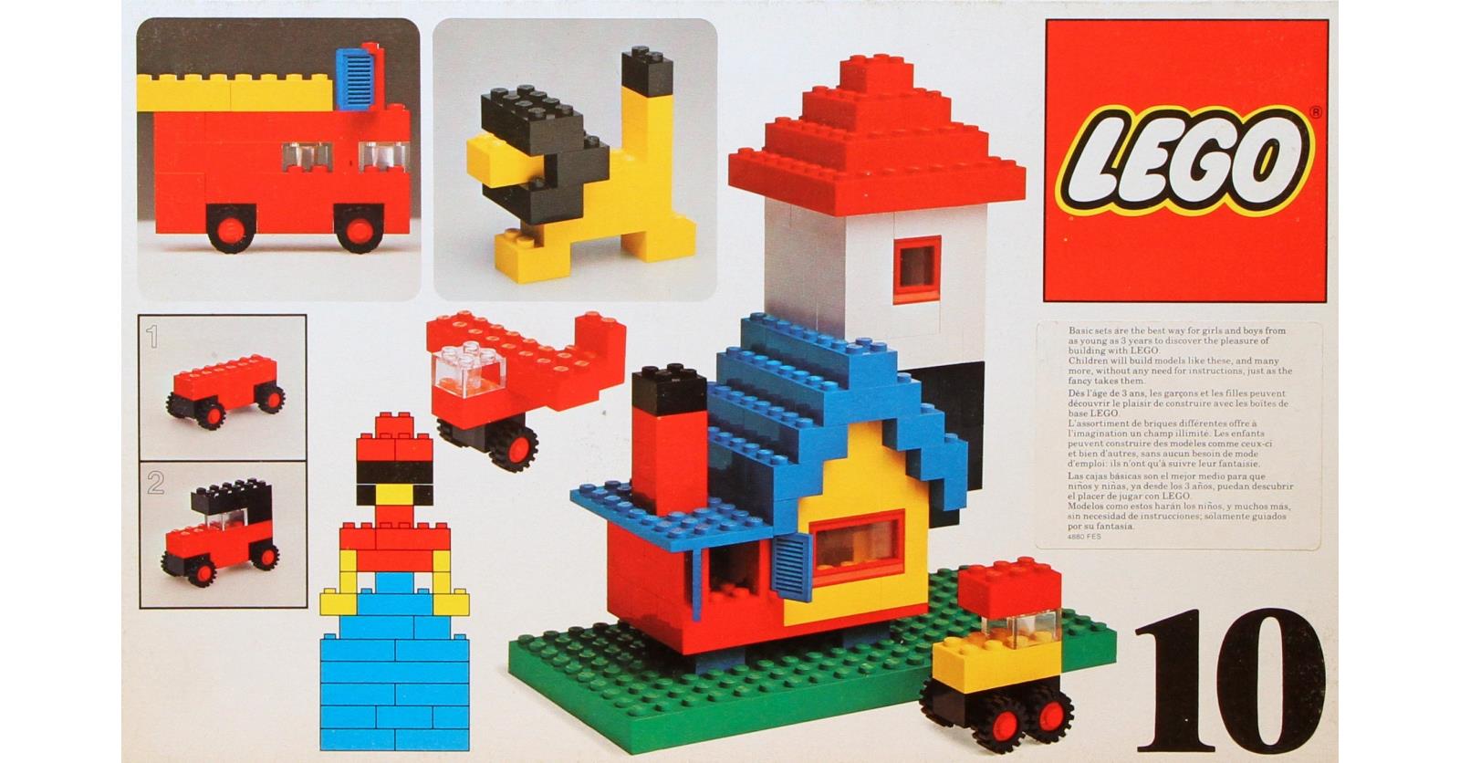 Vintage set of the week: Basic Building Set, 3+ | Brickset