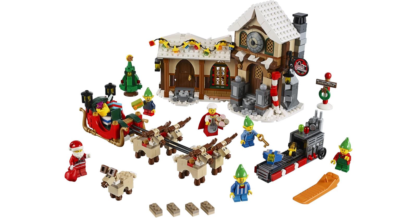 Santa's Workshop unveiled at Bricks by the Bay | Brickset