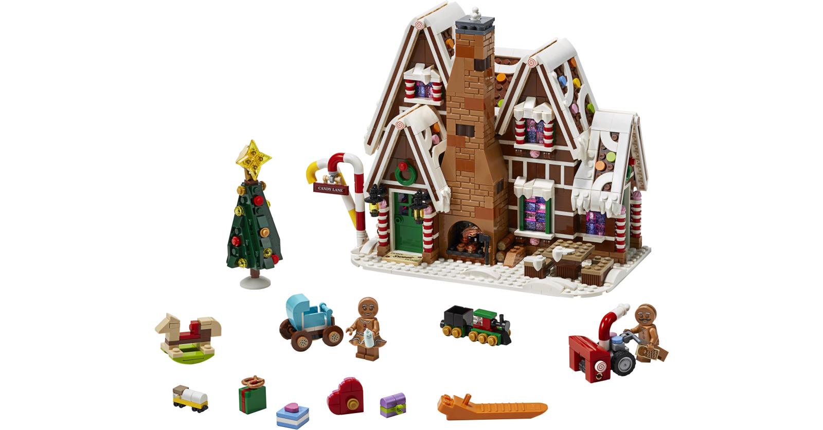 This delicious gingerbread house is this year's winter village set ...