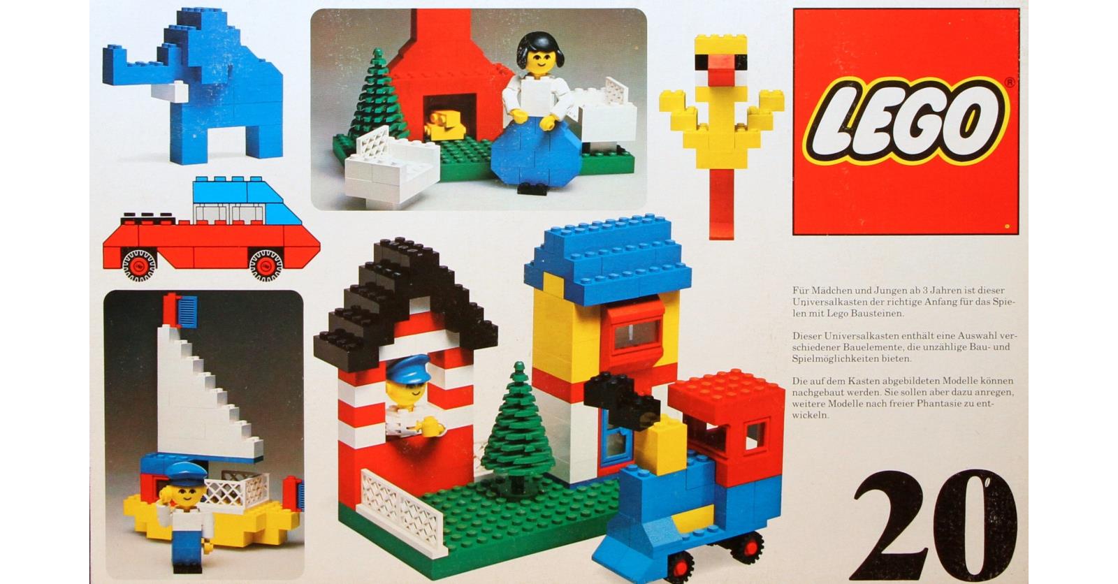 Vintage set of the week: Basic Building Set, 3+ | Brickset