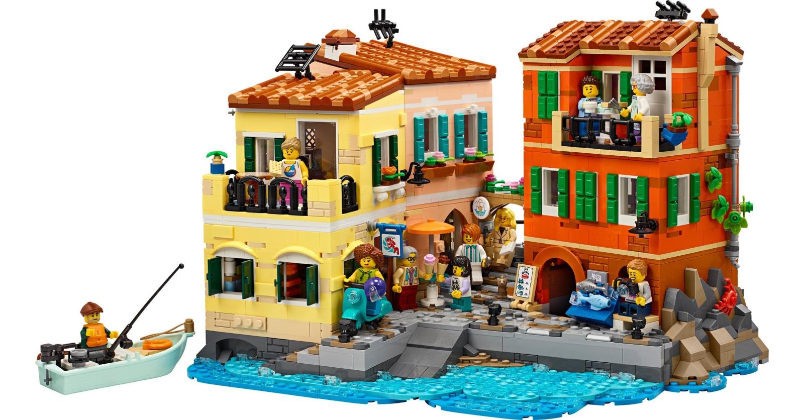 LEGO Ideas 21359 Italian Riviera revealed! | Brickset