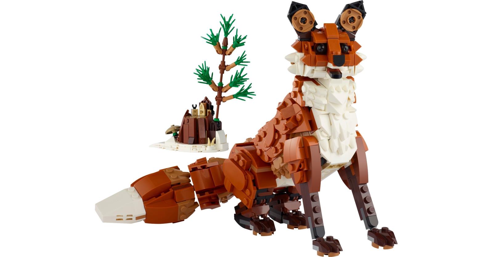 Creator 3-in-1 Red Fox revealed! | Brickset