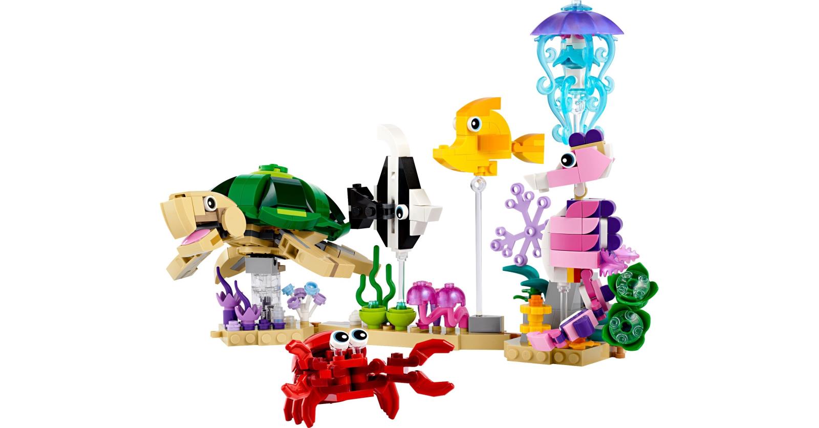 31158 Sea Animals official images | Brickset