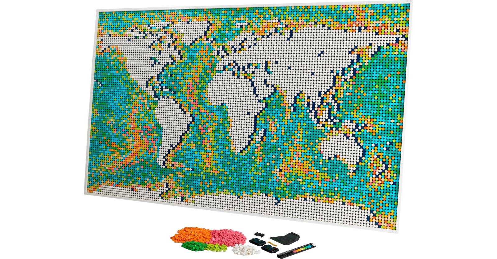 World Map will be the largest set ever | Brickset
