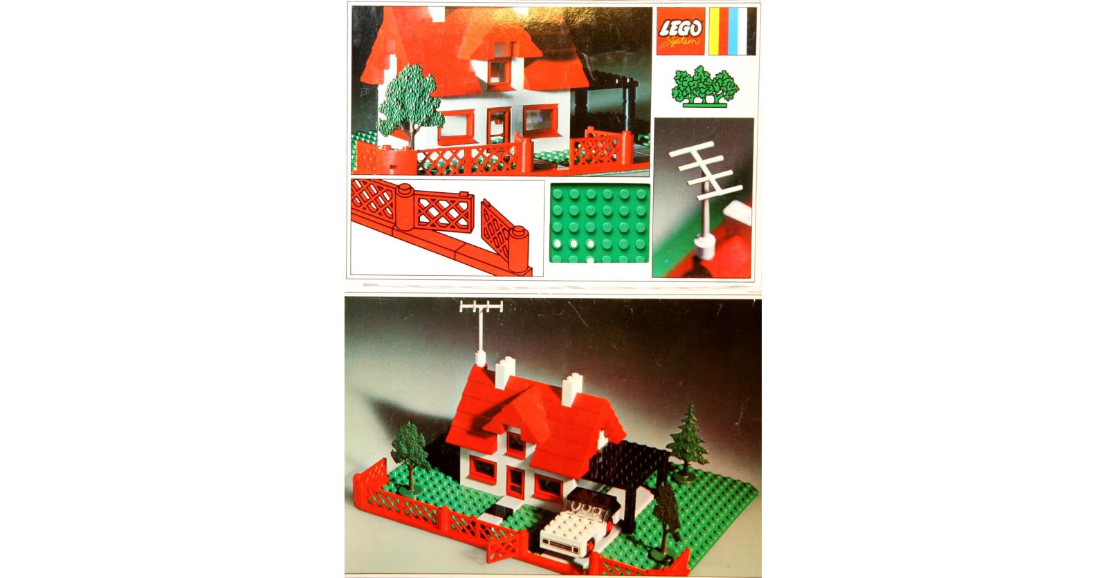 Vintage set of the week: House with Car | Brickset