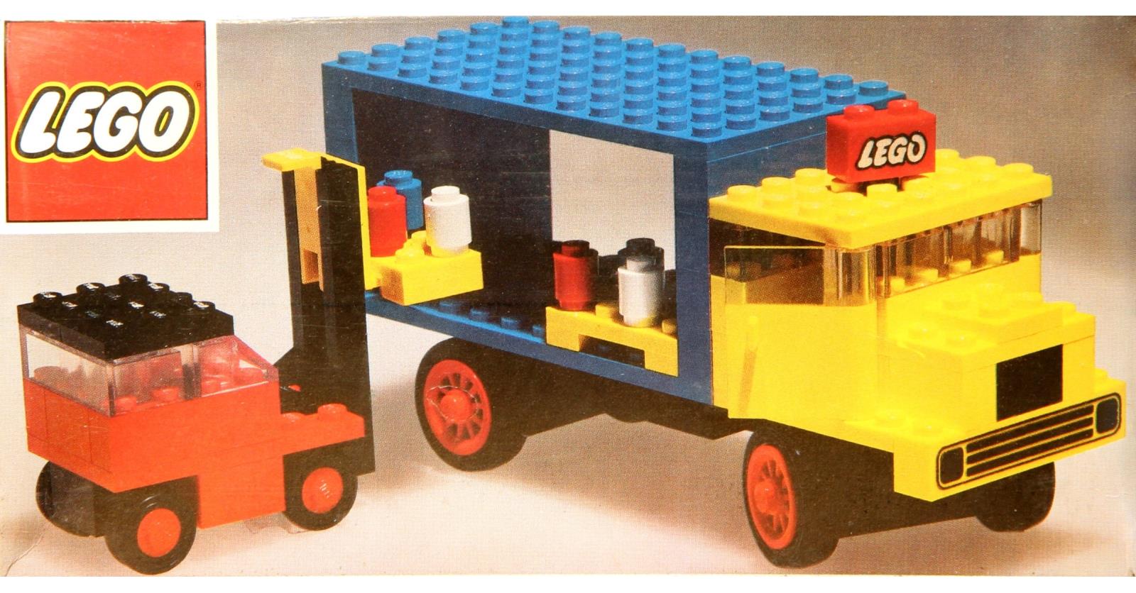 Vintage set of the week: Lorry and Fork Lift Truck | Brickset