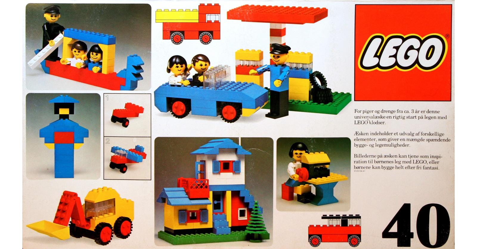 Vintage set of the week: Basic Building Set, 3+ | Brickset