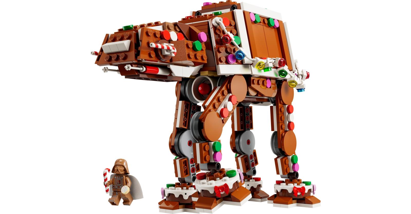 LEGO Star Wars 40806 Gingerbread AT-AT Walker official images! | Brickset