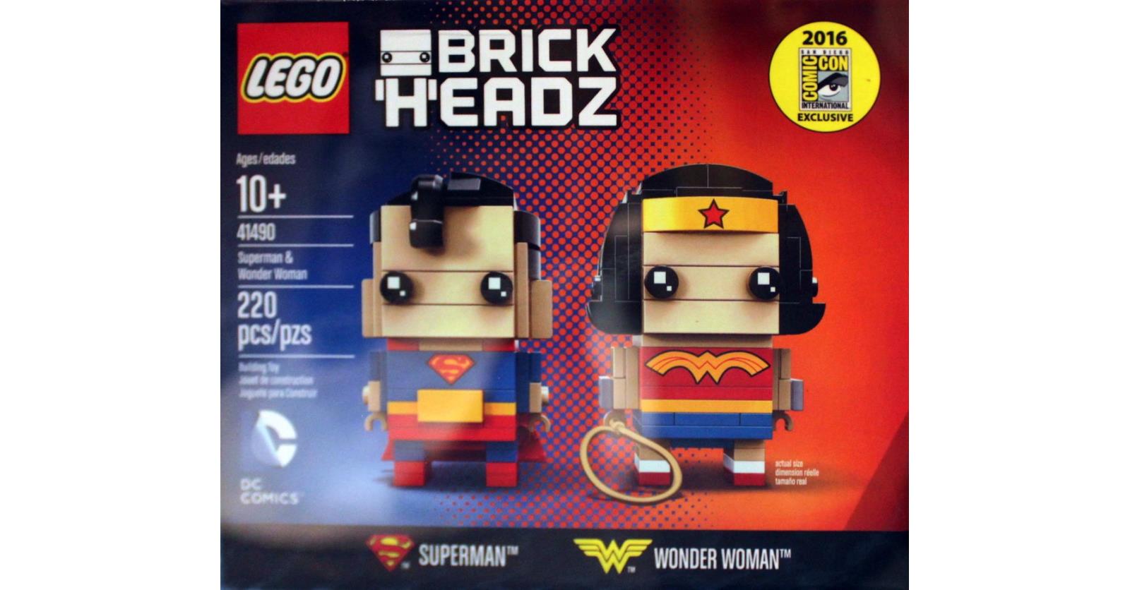 Random set of the day: Superman & Wonder Woman | Brickset