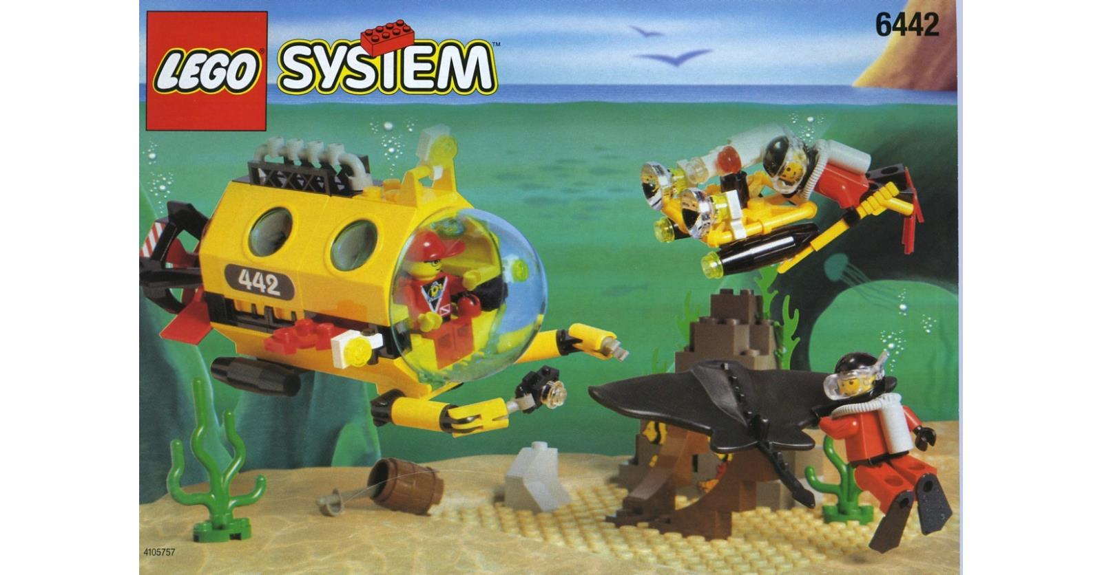 Random set of the day: Sting Ray Explorer | Brickset