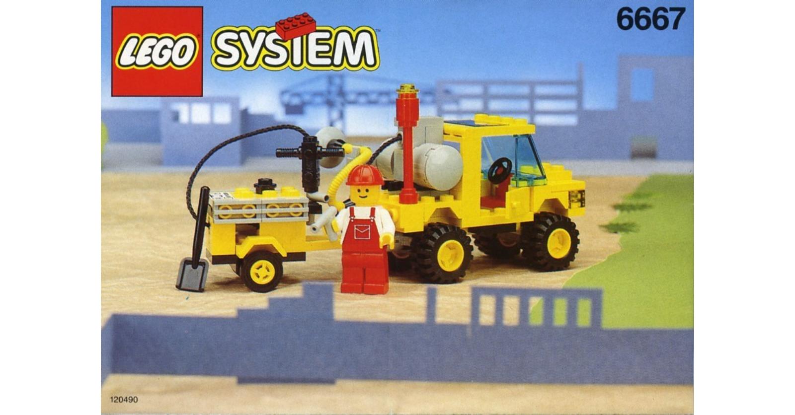 Random set of the day: Pothole Patcher | Brickset