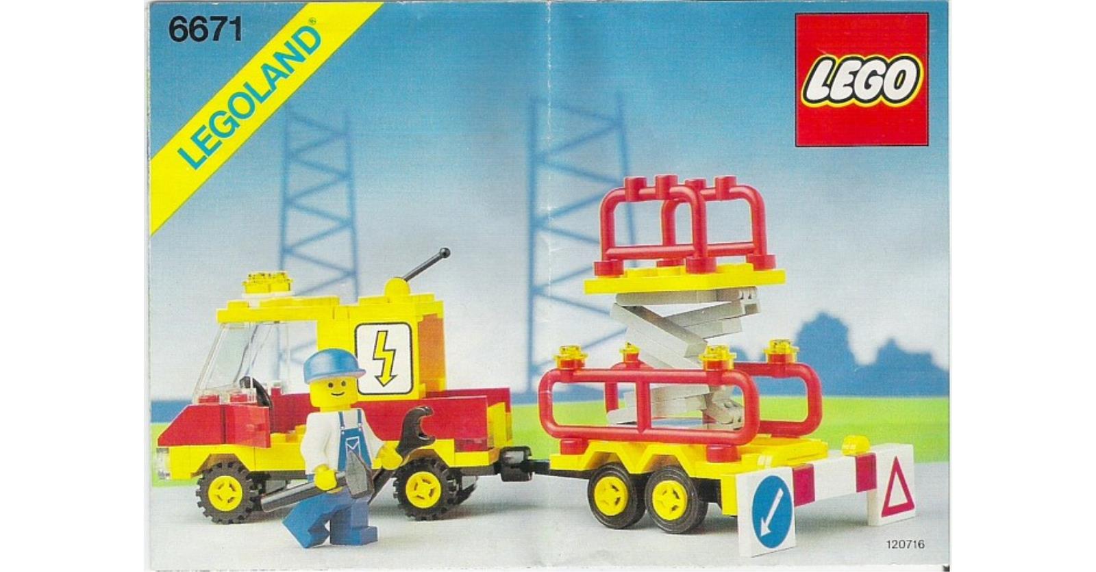 Random set of the day: Utility Repair Lift | Brickset