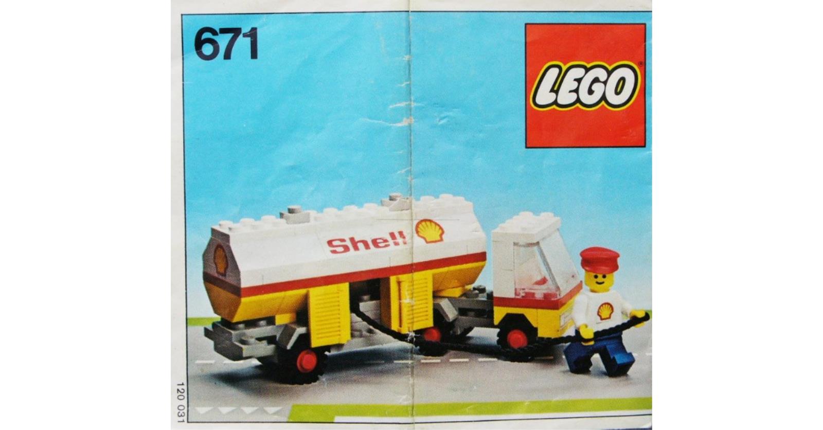Random set of the day: Shell Petrol Tanker | Brickset