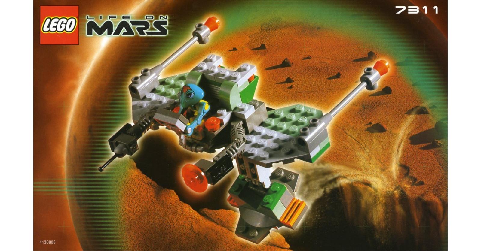 Random set of the day: Red Planet Cruiser | Brickset