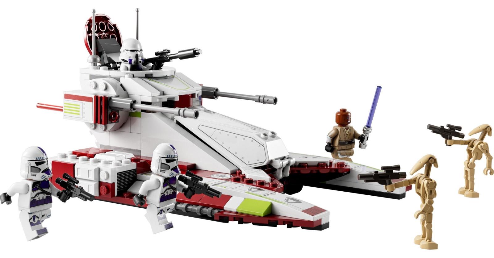 Republic Fighter Tank officially announced! | Brickset