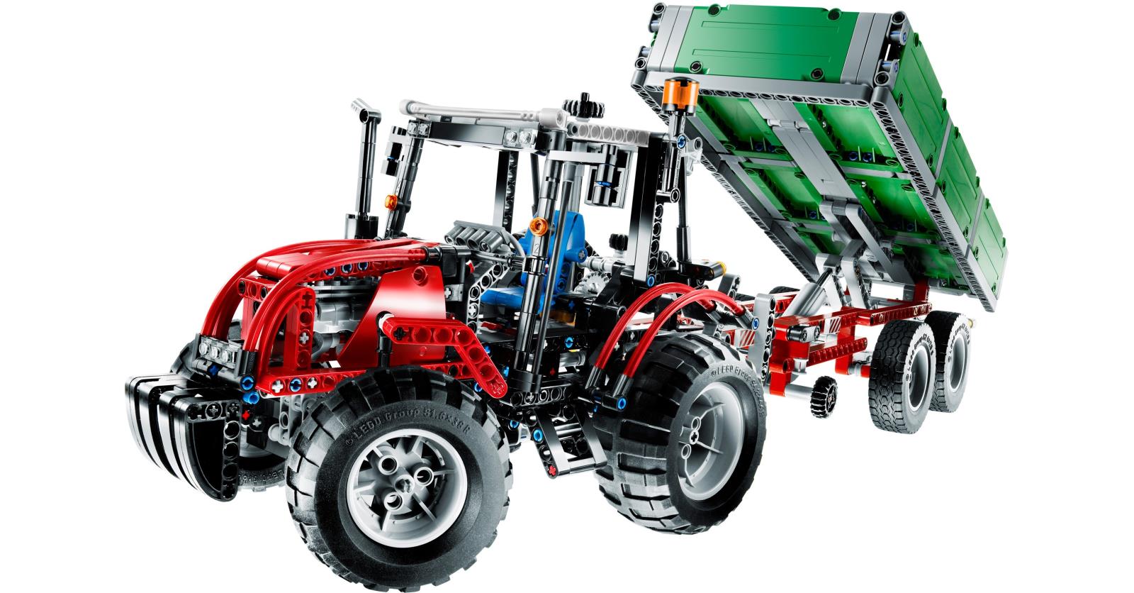 Random set of the day: Tractor with Trailer | Brickset