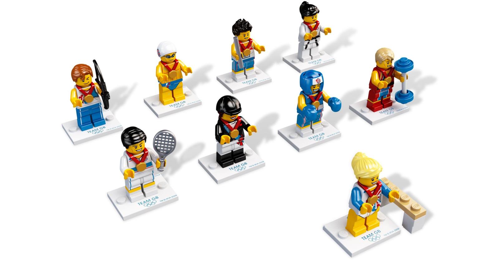 Team GB minifigs now available | Brickset