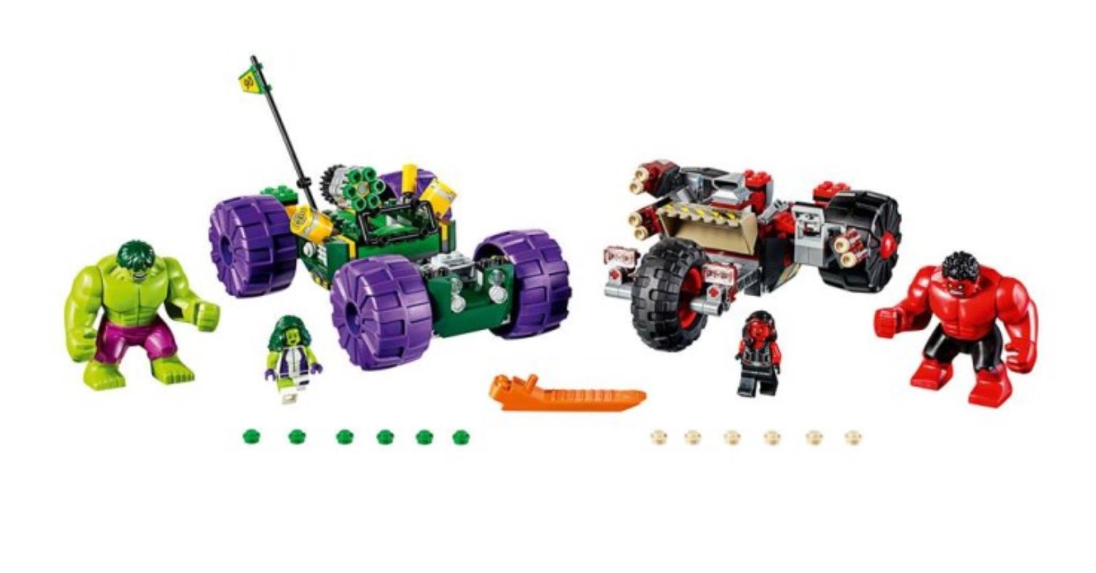 Hulk vs. Red Hulk revealed! | Brickset